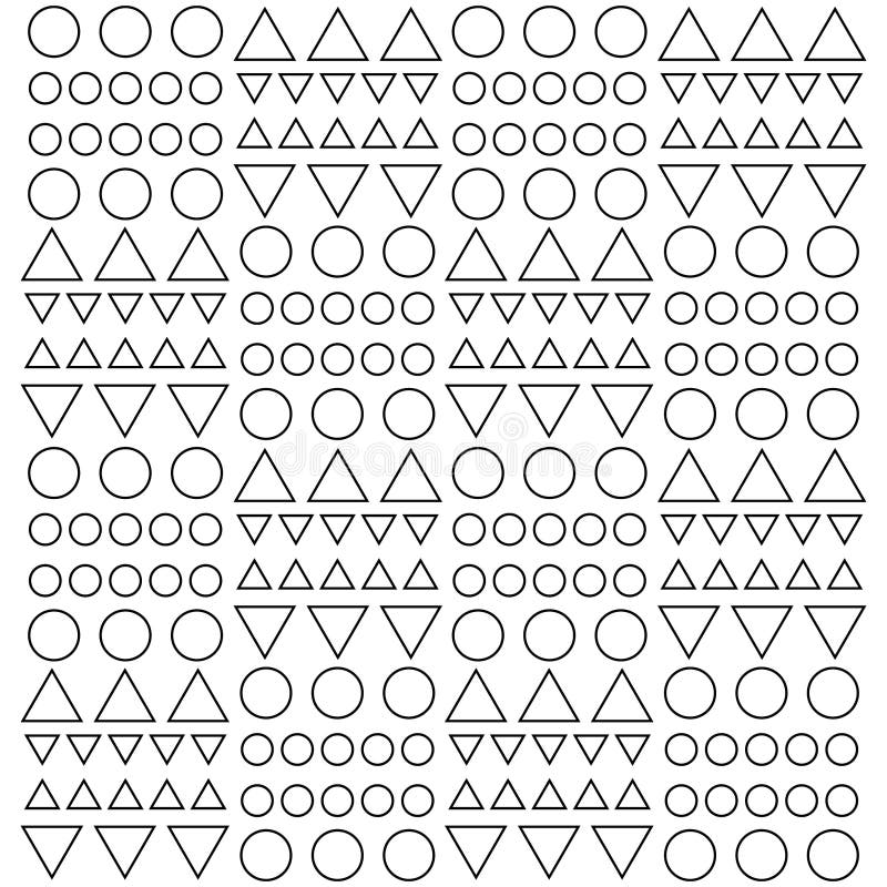 Draw the Line Continue the Pattern - Worksheet for Education. Stock ...