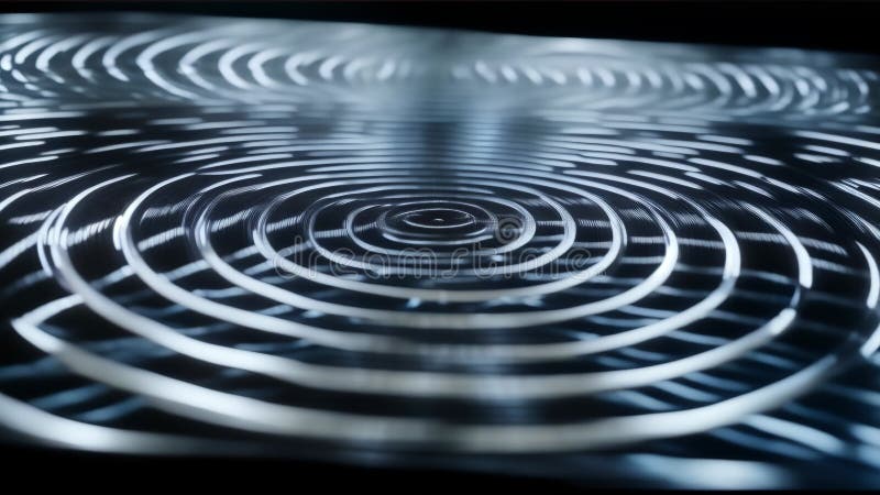 Geometric Water Ripples stock video. Video of serenity - 304036493