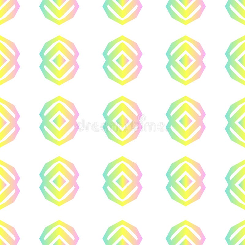 Geometric Seamless Texture. Bright Background, Summer Theme Seamless ...