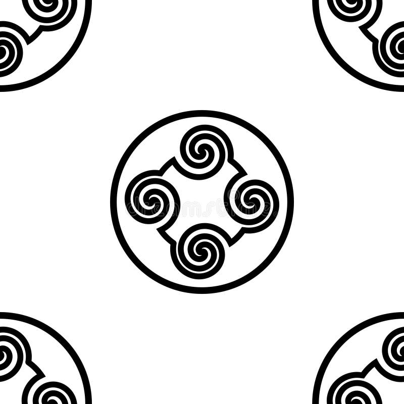 A Pattern of Geometric Shapes of Squares, Circles, Lines, Waves, Stock ...