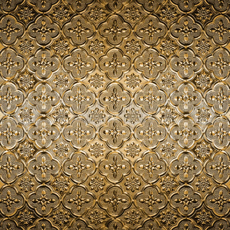 Pattern Glass in Classic Style Stock Image - Image of concept, glass ...