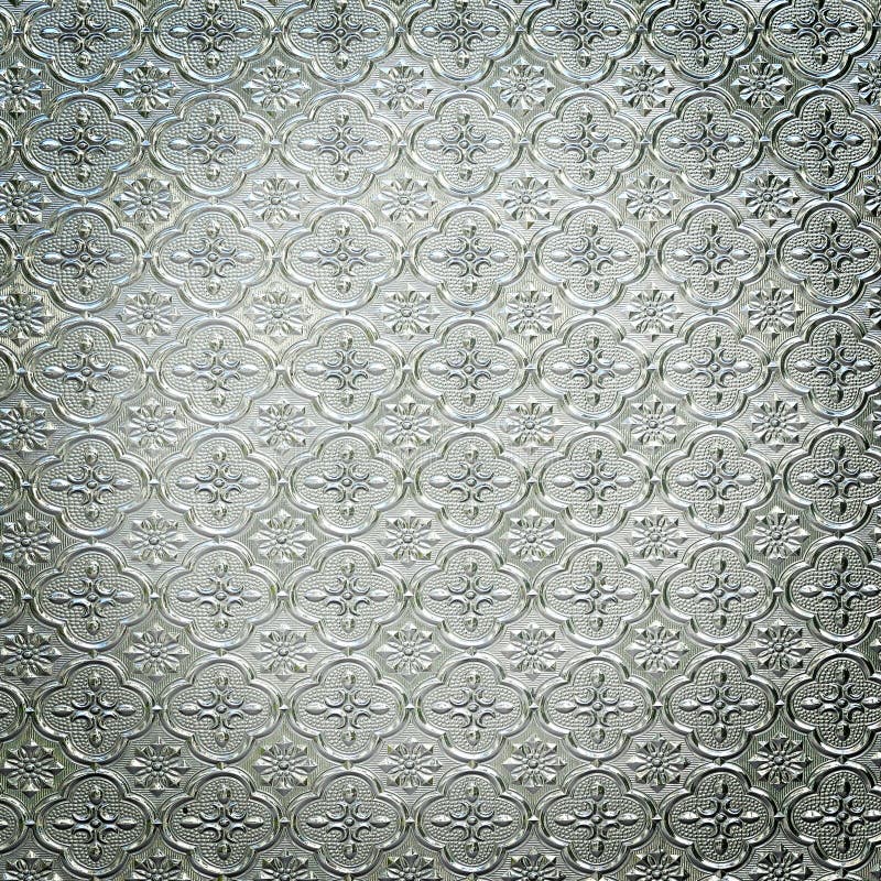 Pattern Glass in Classic Style Stock Image - Image of flower, home ...