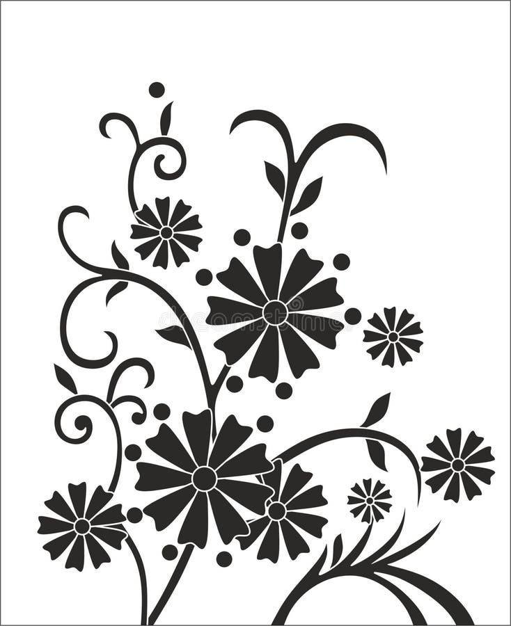 Pattern Glass Designs in CDR Vector Stock Vector - Illustration of tree ...