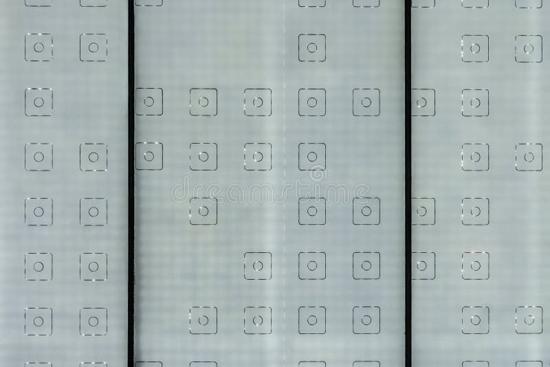 The Pattern on a Glass Wall for Interior Stock Photo - Image of ...