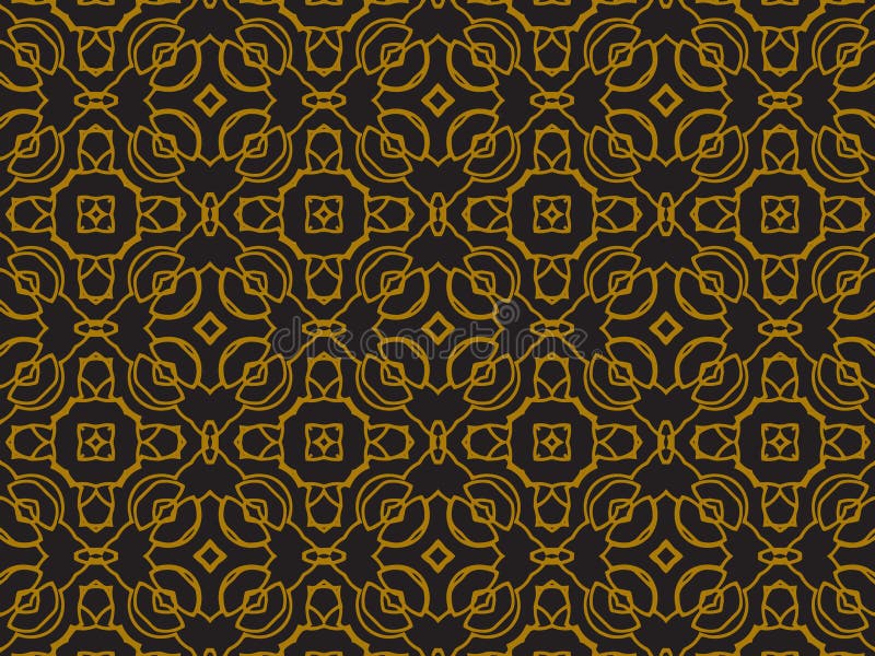 Pattern Gold Design stock vector. Illustration of banner - 177312313