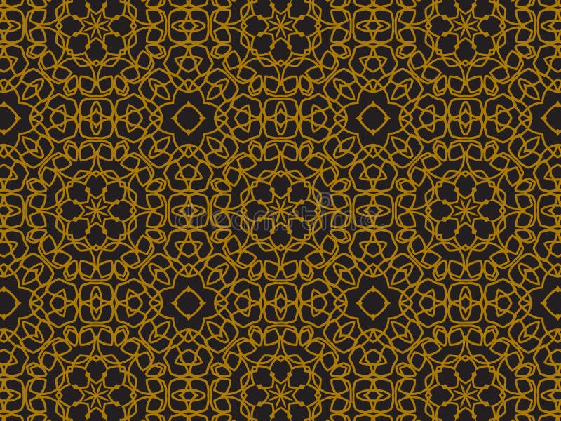 Pattern Gold Design stock vector. Illustration of fashion - 177312640