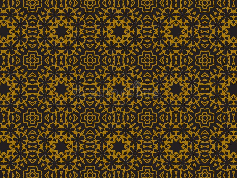 Pattern Gold Design stock vector. Illustration of retro - 177312892