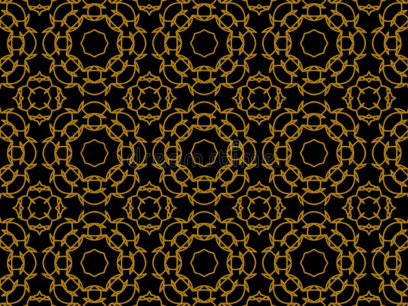 Pattern Gold Design stock vector. Illustration of graphic - 177779801