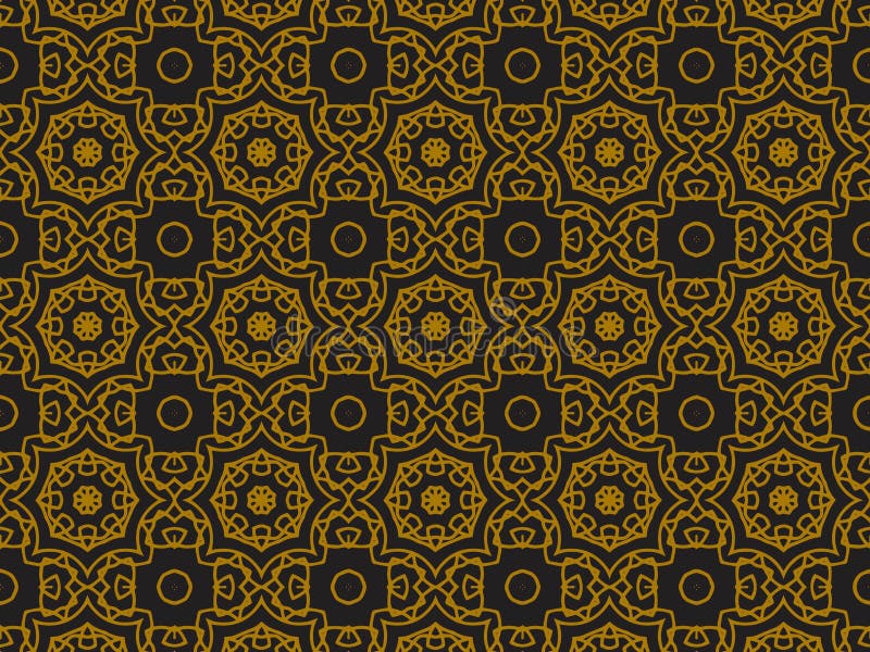 Pattern Gold stock vector. Illustration of geometric - 179082696