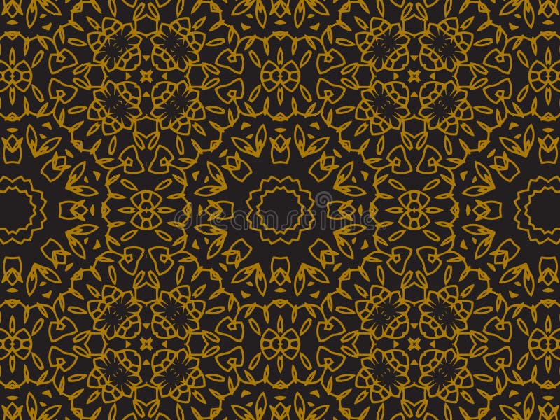 Pattern Gold Design stock vector. Illustration of design - 177662113