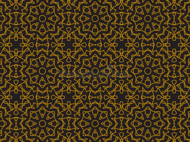 Pattern Gold Design stock vector. Illustration of metal - 177790318