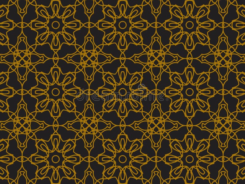 Pattern Gold Design stock vector. Illustration of gold - 177790438