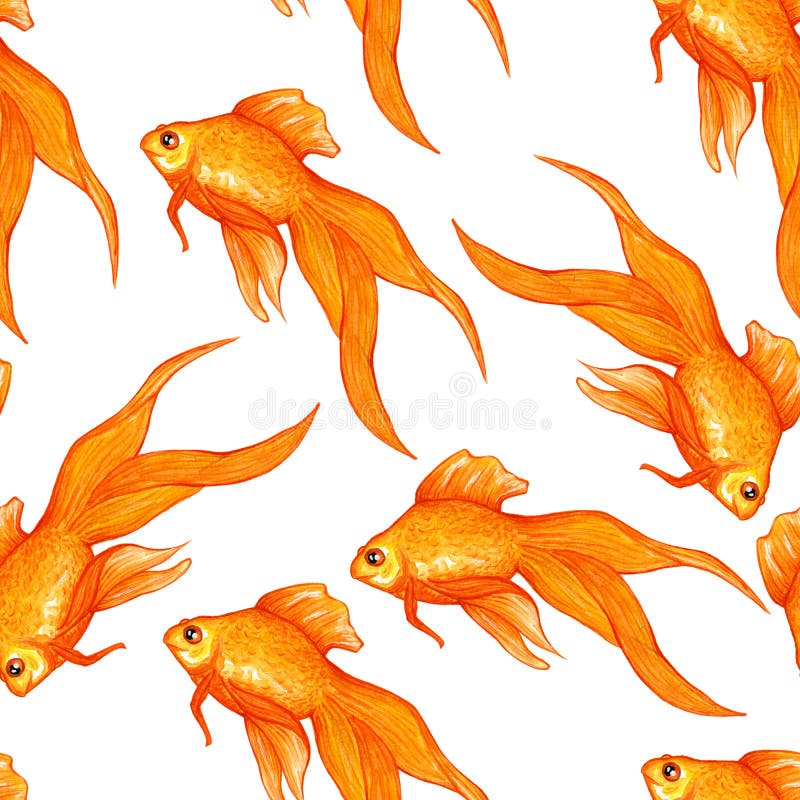 Goldfish Texture Stock Illustrations – 2,869 Goldfish Texture Stock ...