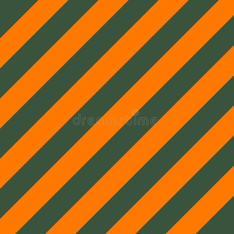 Pattern Green and Orange Slanting Strips Stock Vector - Illustration of ...
