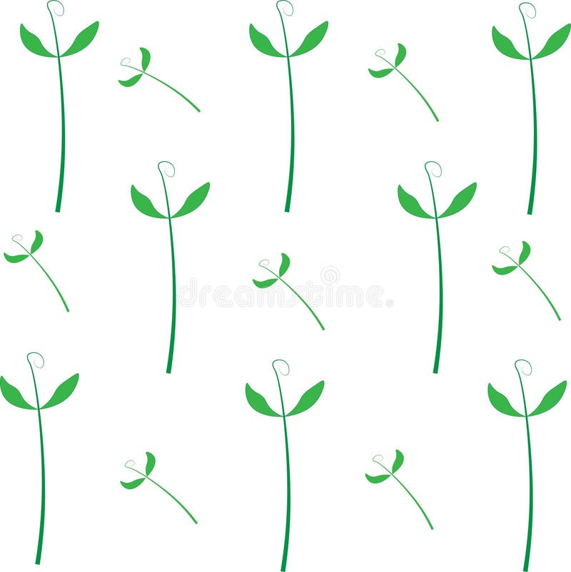 A Pattern of Green Shoots. a Set of Design Elements for Green Shoots ...