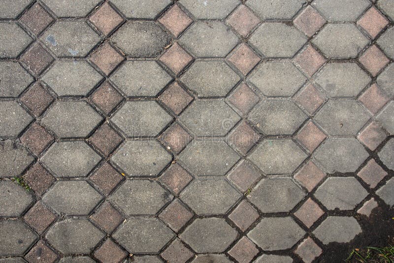 Pattern of Grey Brick Block Texture Background. Stock Photo - Image of ...