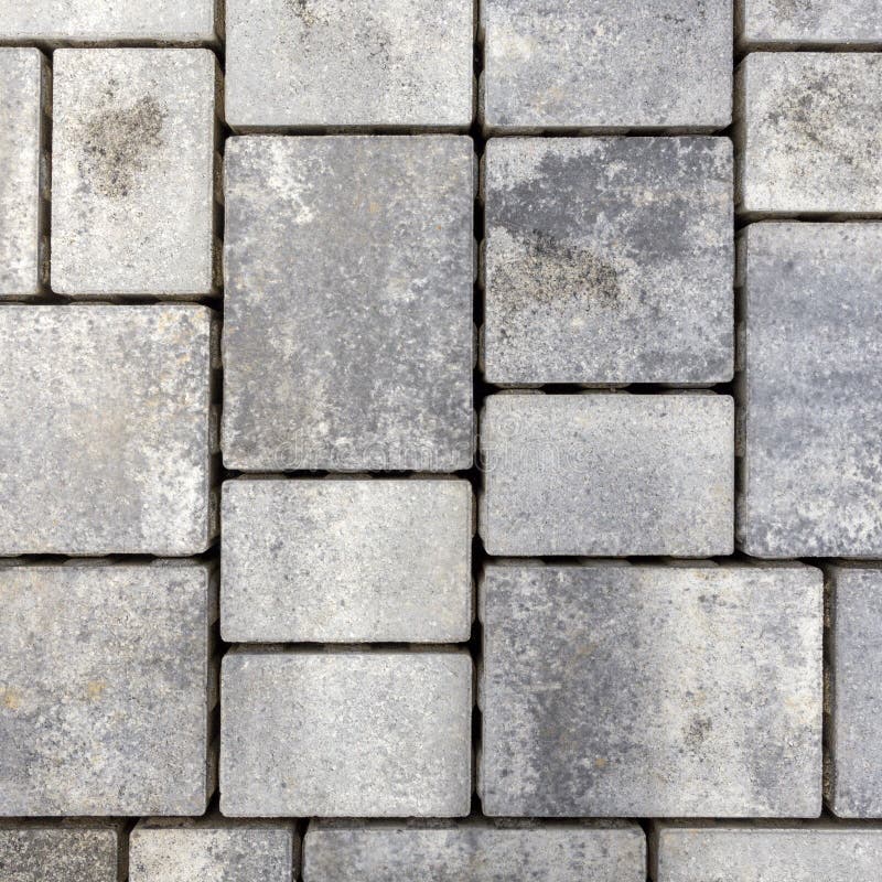 Pattern of Grey Paving Stones Stock Image - Image of detail, space ...