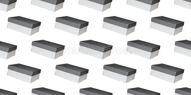 Blank White Boxes Grey Background Simple Product Stock Photos - Free ...