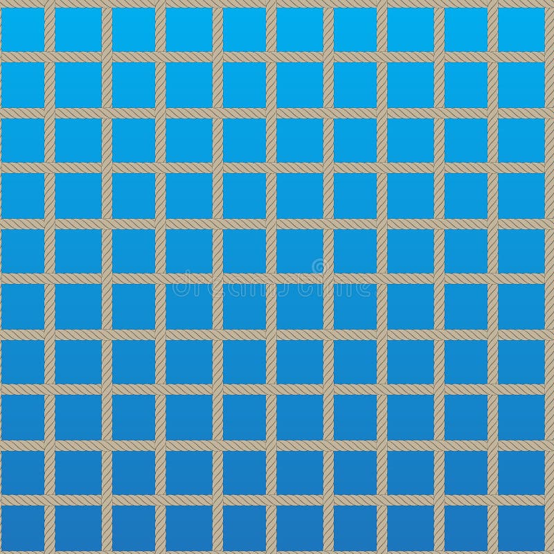 Pattern grid of ropes stock illustration. Illustration of design - 73261063