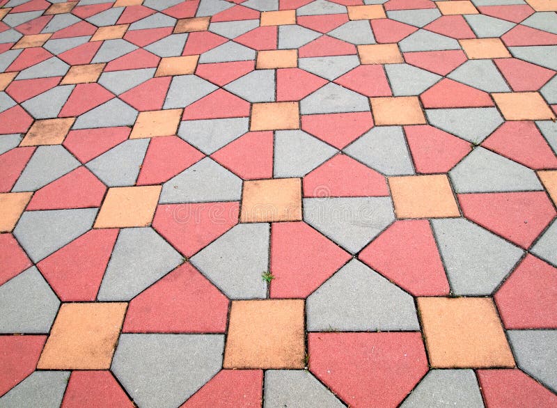 Pattern on the ground stock image. Image of border, texture - 19209307