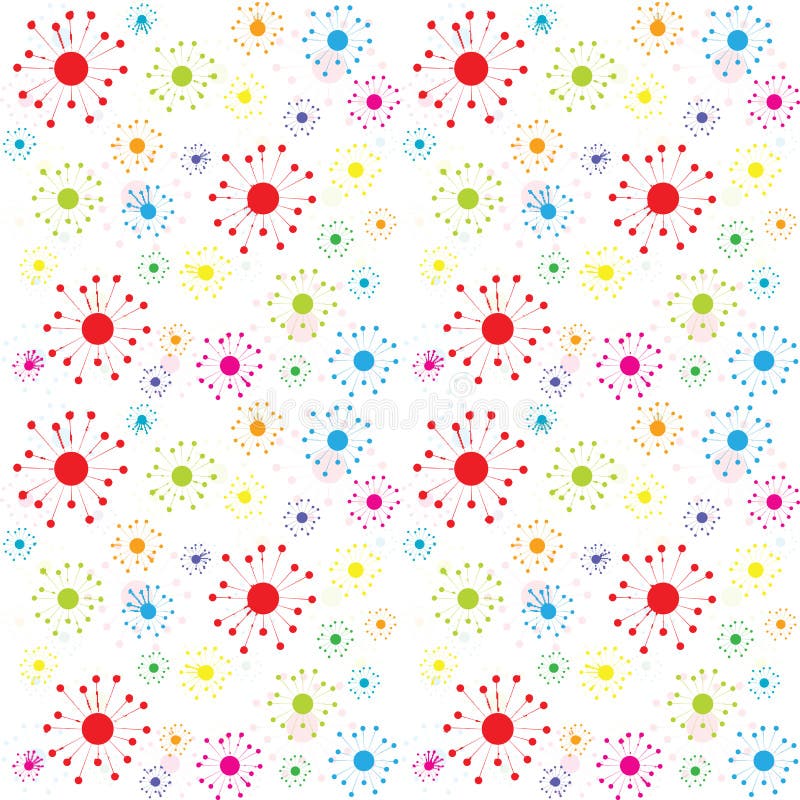 Pattern in happy colors stock illustration. Illustration of element ...