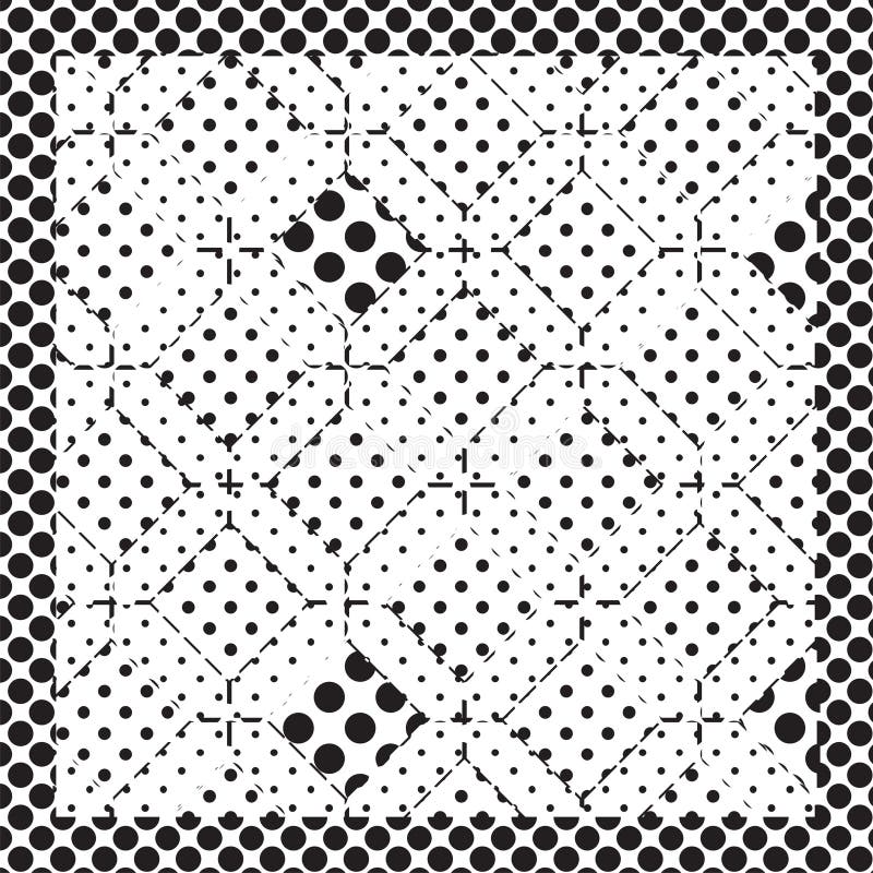 Pattern of Hijab Motif Design with Abstract Foliage Design. Silk Scarf ...