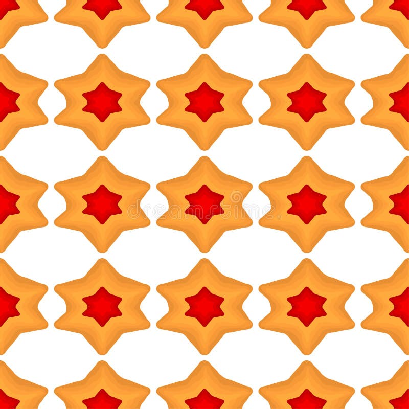 Pattern Homemade Cookie Different Taste in Pastry Biscuit Stock ...