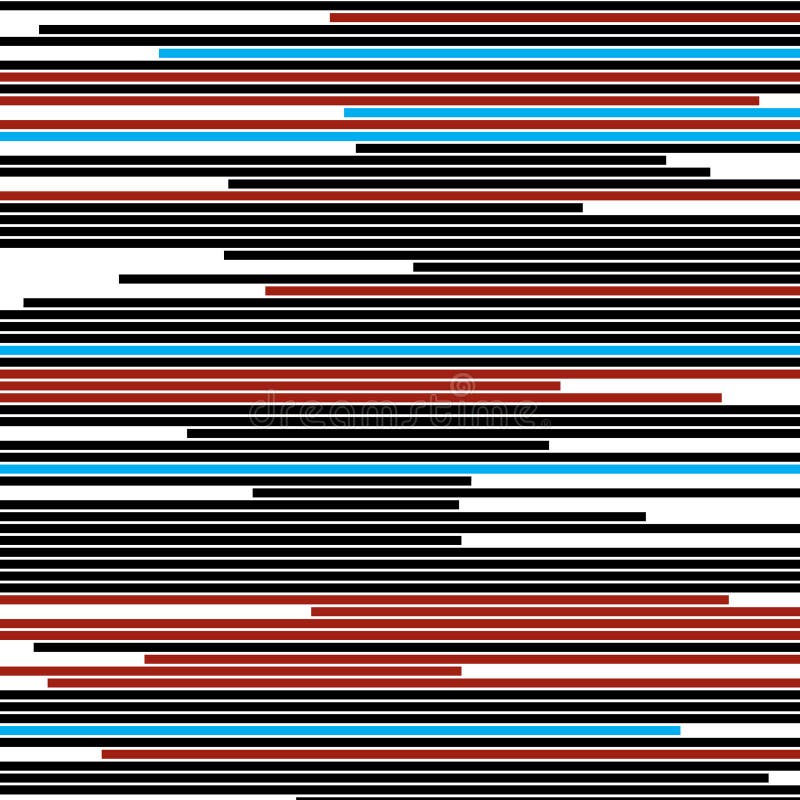 Horizontal colored stripes stock vector. Illustration of pattern ...