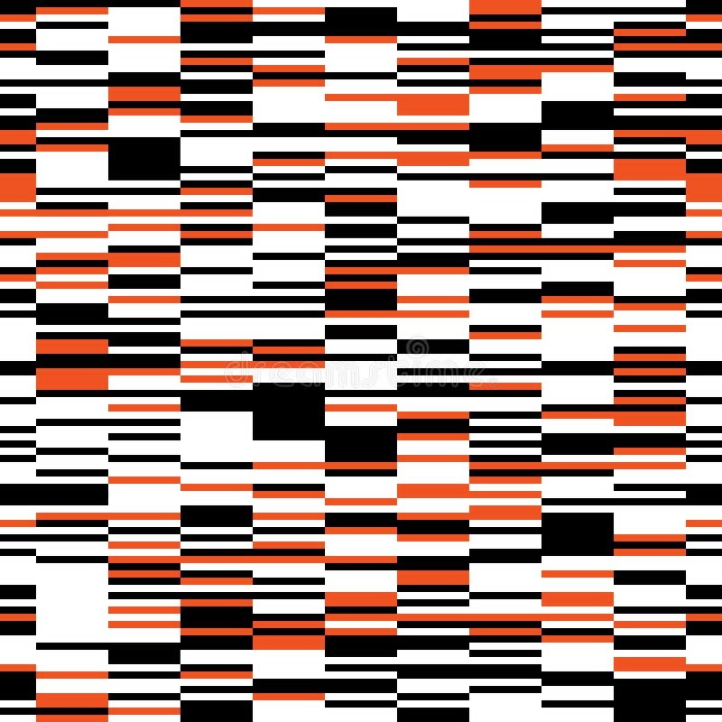 Pattern with Horizontal Colored Stripes (2), Modern Stylish Image ...