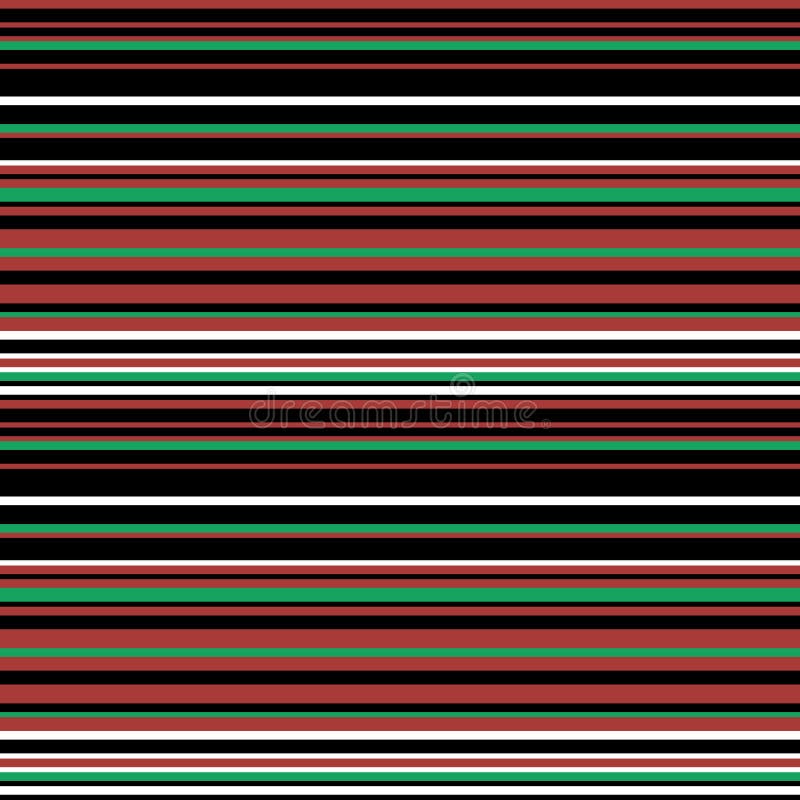 Pattern with Horizontal Colored Stripes 9305, Modern Stylish Image ...