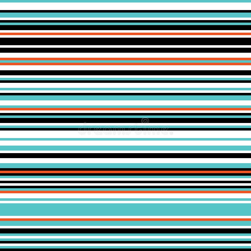 Pattern with Horizontal Colored Stripes 8366, Modern Stylish Image ...