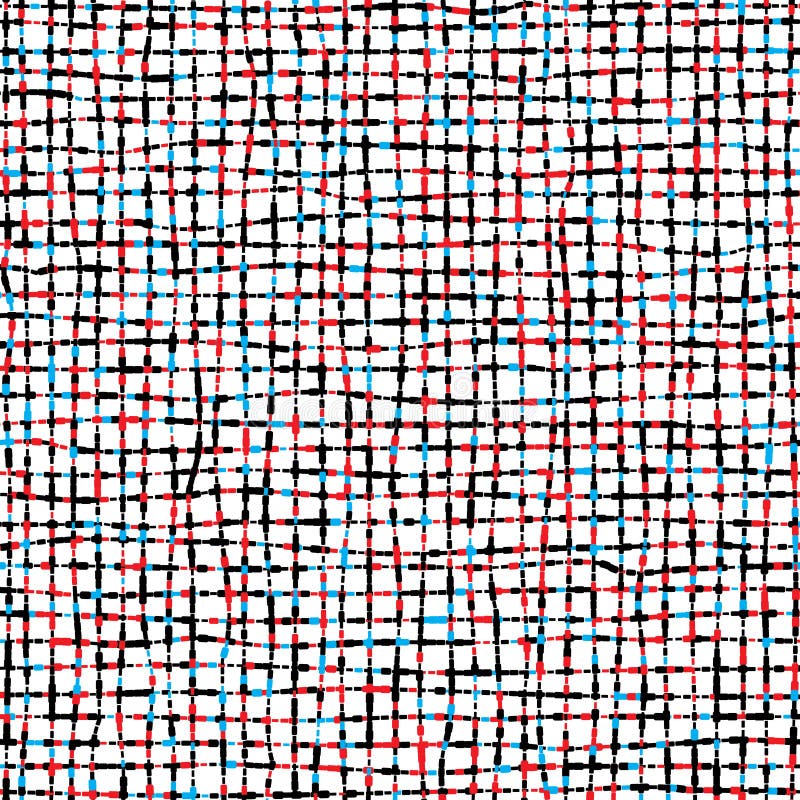 Horizontal and Vertical Dotted Colored Lines Stock Vector ...