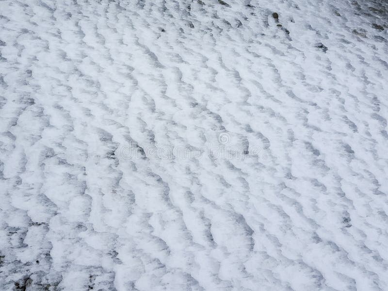 The Pattern of Ice Frosty Effect on the Wind Stock Photo - Image of ...