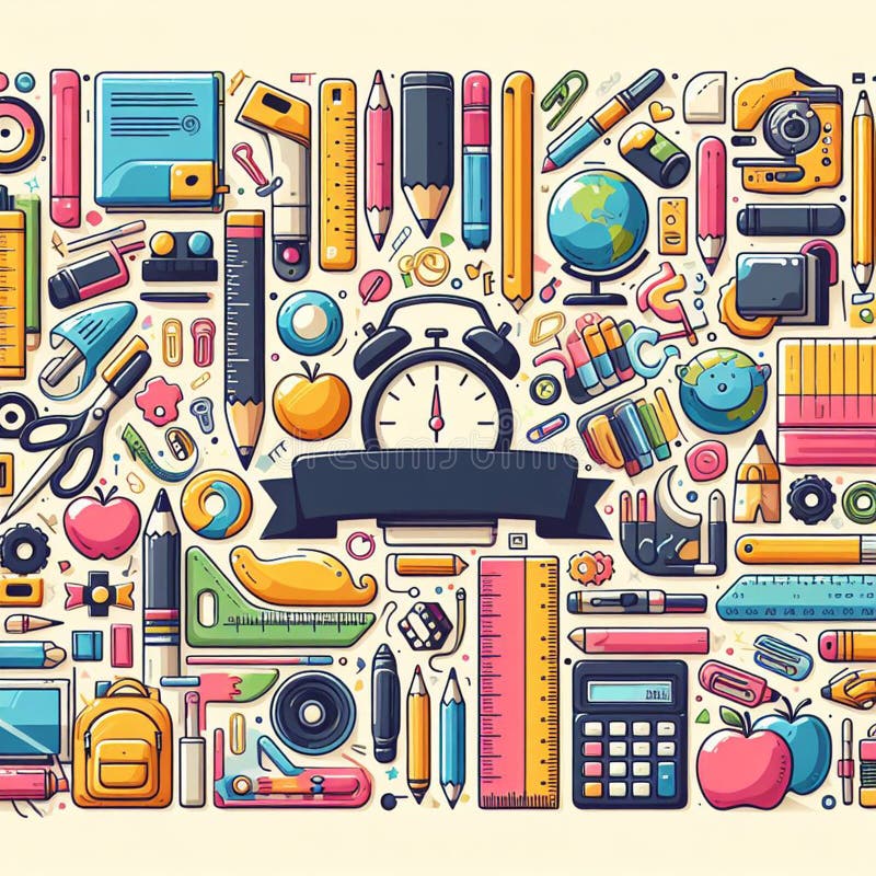 Pattern with icons stock photo. Image of blur, beautiful - 308579804