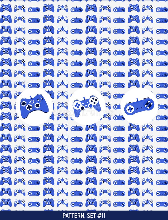 Playstation Pattern Stock Illustrations – 125 Playstation Pattern Stock ...