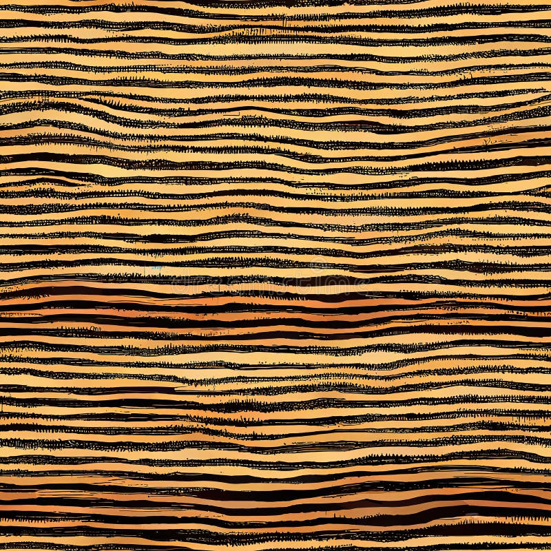 A Pattern Illustration of Brown Lines, Abstract Art, Ai Generated Image ...