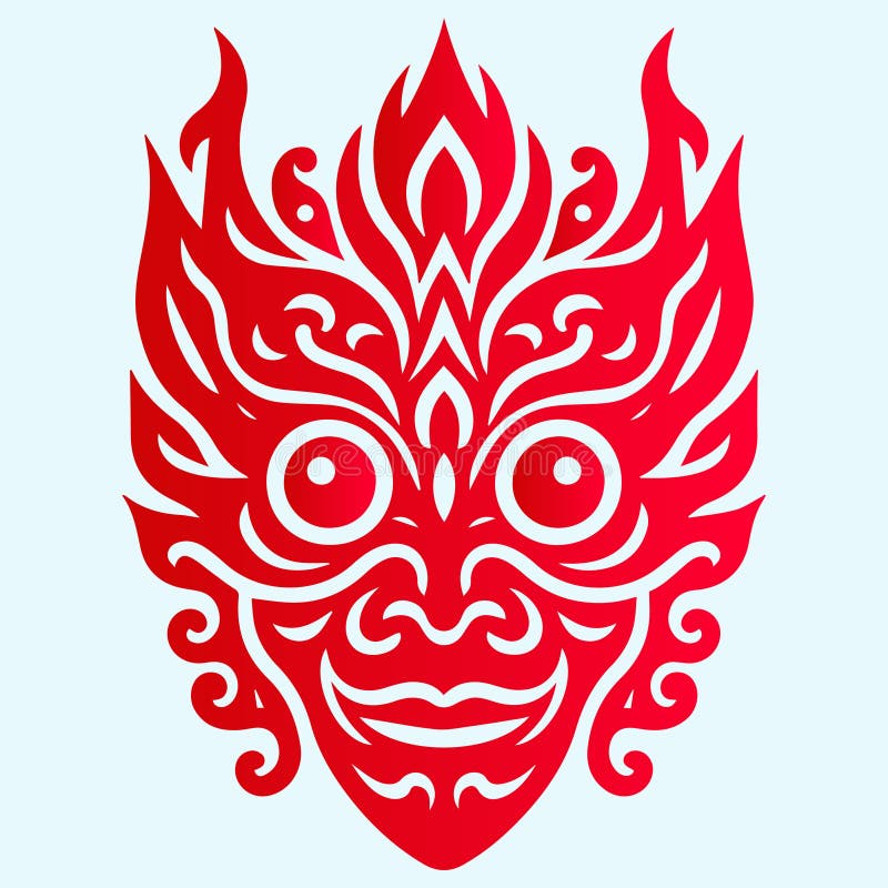 Japanese Oni Pattern Stock Illustrations – 401 Japanese Oni Pattern ...