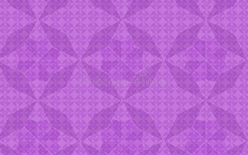 Pattern Inside Pattern Effect in a Vector Purple Geometric Repeating ...