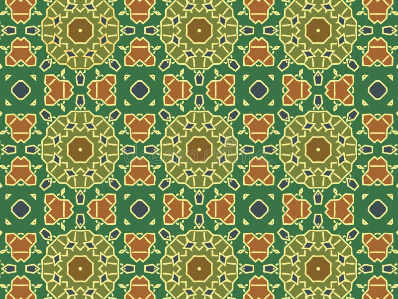 Pattern Islamic Illustration Stock Illustration - Illustration of ...