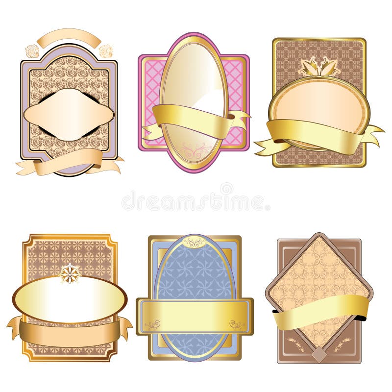 Pattern labels stock vector. Illustration of collection - 21477408