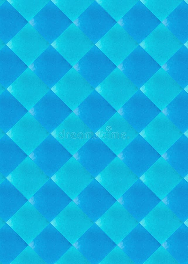 Pattern of Light and Dark Blue Diamond Shapes Stock Illustration ...