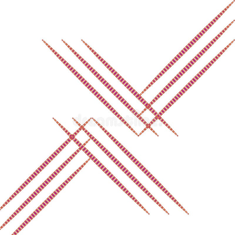 The Pattern of Lines Intersects and Forms Interesting Squares Stock ...