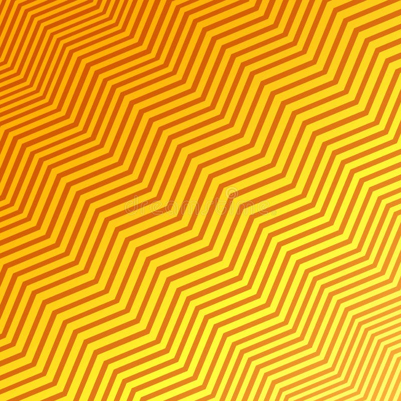 Yellow Orange Striped Diagonal Background Stock Illustration ...