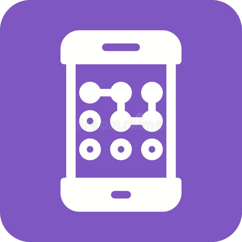 Pattern Lock stock vector. Illustration of icon, protection - 84634752