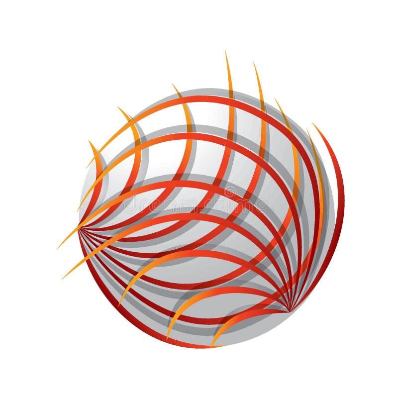 Pattern Logo Element with Abstract Concept. Vector Illustration ...