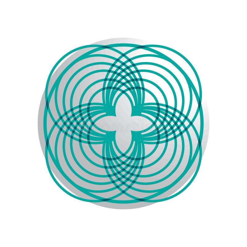 Pattern Logo Element with Abstract Concept. Vector Illustration ...