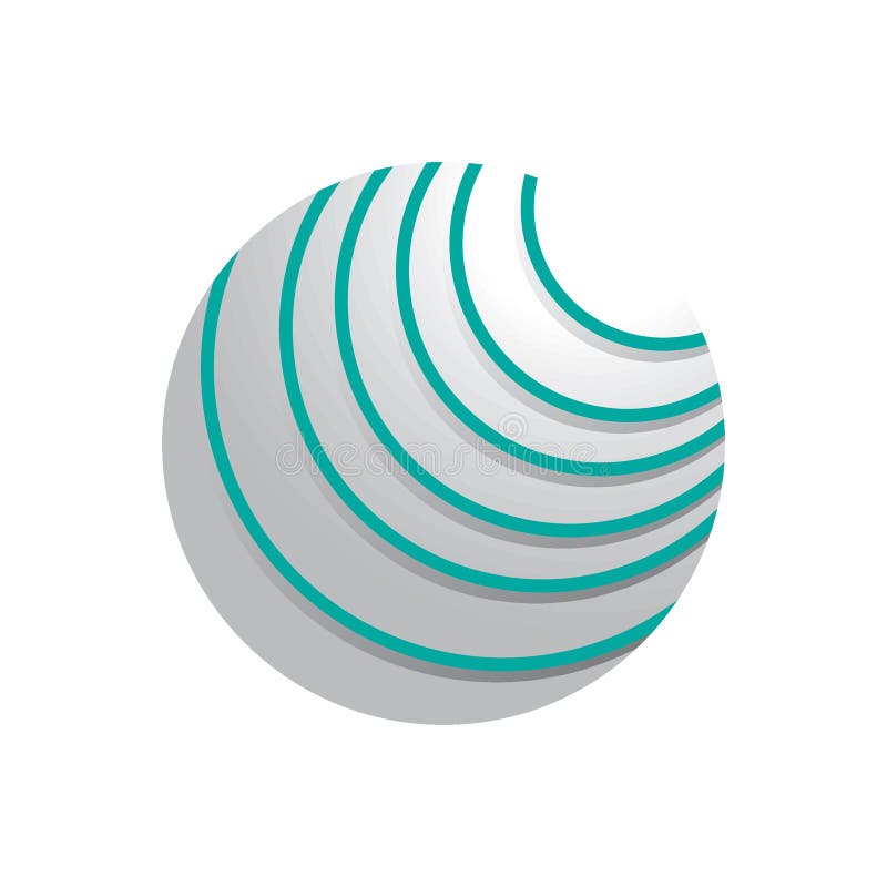 Pattern Logo Element with Abstract Concept. Vector Illustration ...