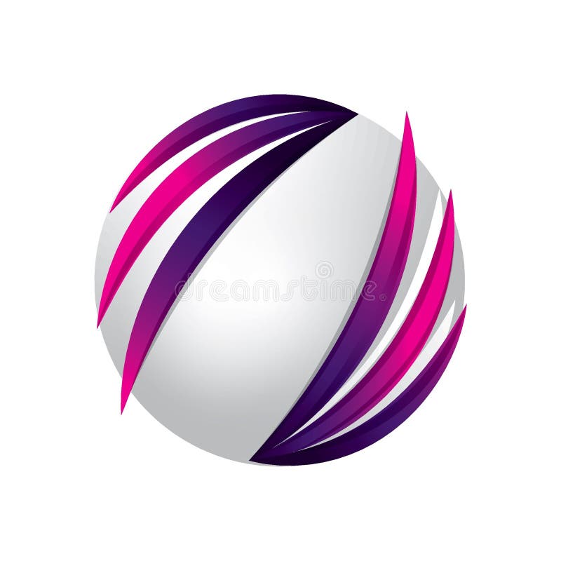 Pattern Logo Element with Abstract Concept. Vector Illustration ...