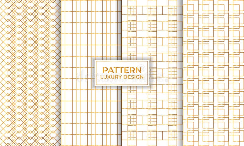 Pattern Luxury Design Set, Decorative Wallpaper Stock Vector ...