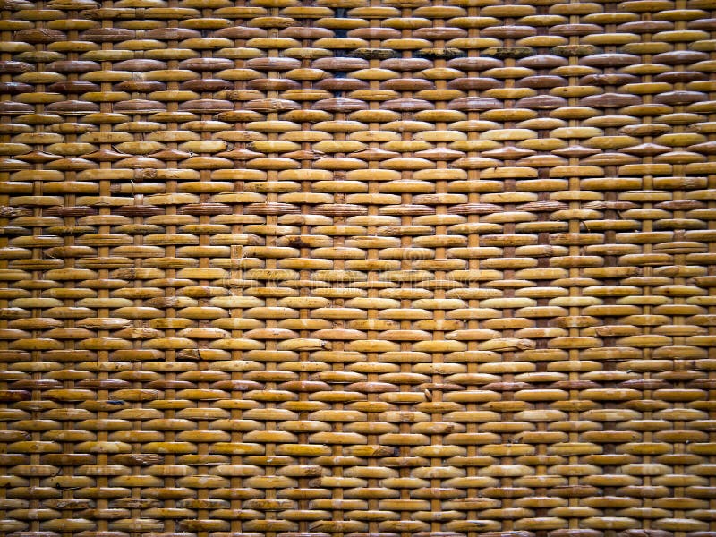 Pattern Made of Rattan Weaving Stock Image - Image of mesh, basket ...